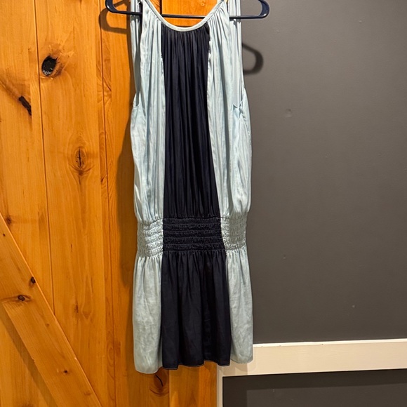 Ramy Brook | Dresses | Ramy Brook Light Blue And Black Dress | Poshmark